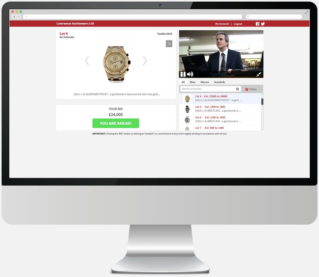 Auctioneer White Label - Websites, Subdomains, iFrames | Easy Live Auction